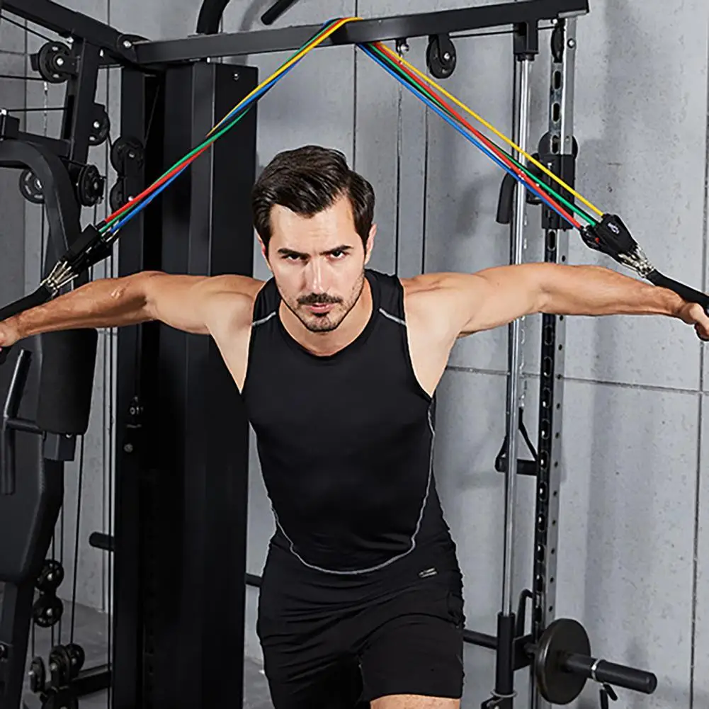 Solid-Useful-Yoga-Fitness-Home-Elastic-Pull-Bands-Lightweight ...