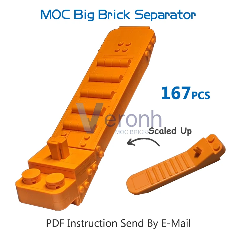 MOC-Big-Brick-and-Axle-Separator-Sculpture-Building-Blocks-96874-Human ...