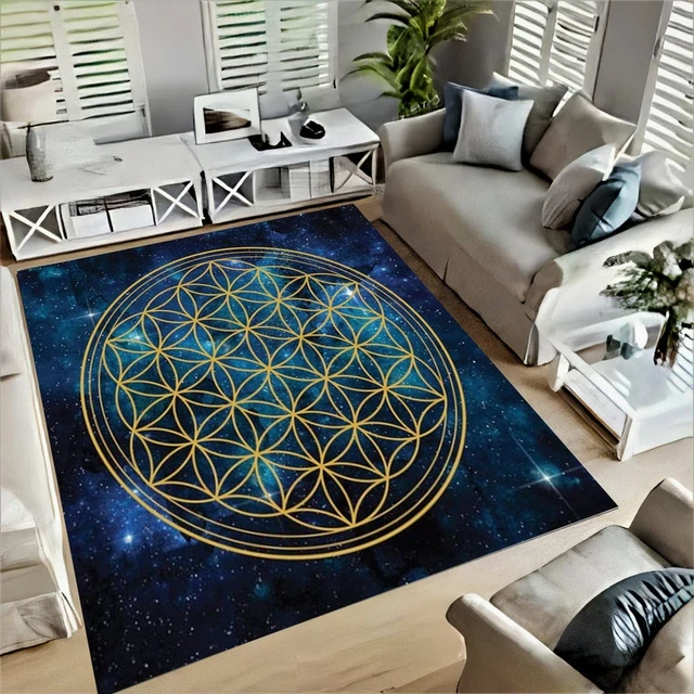 Modern Rug Blue