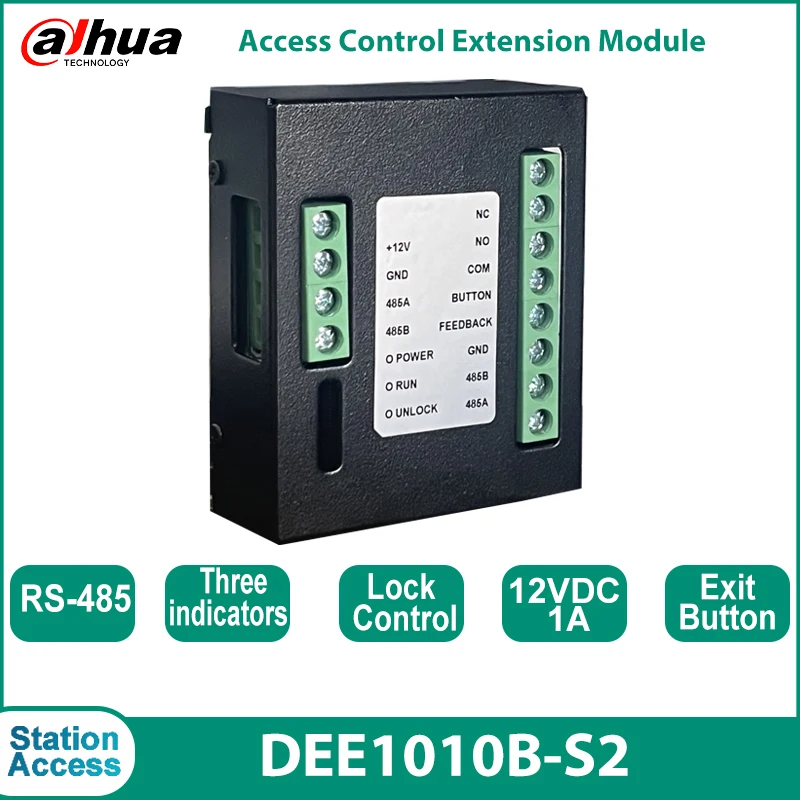 Dahua-DEE1010B-S2-Supports-RS-485-Door-Status-Detection-Connect-to ...