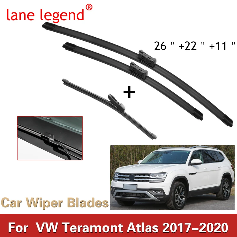 Car-Wiper-Blades-for-Volkswagen-VW-Teramont-Atlas-2017-2018-2019-2020 ...