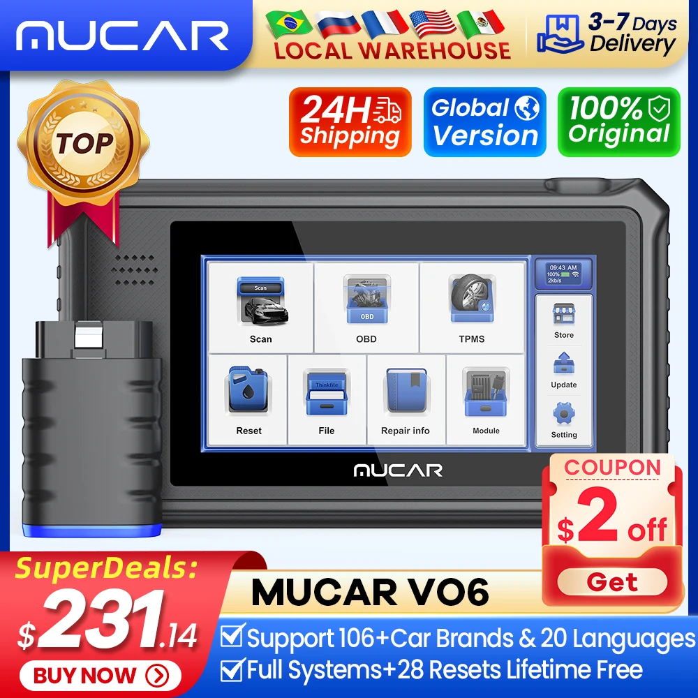 MUCAR-VO6-Best-Professional-Car-Diagnostic-Tools-All-System-Automotive ...