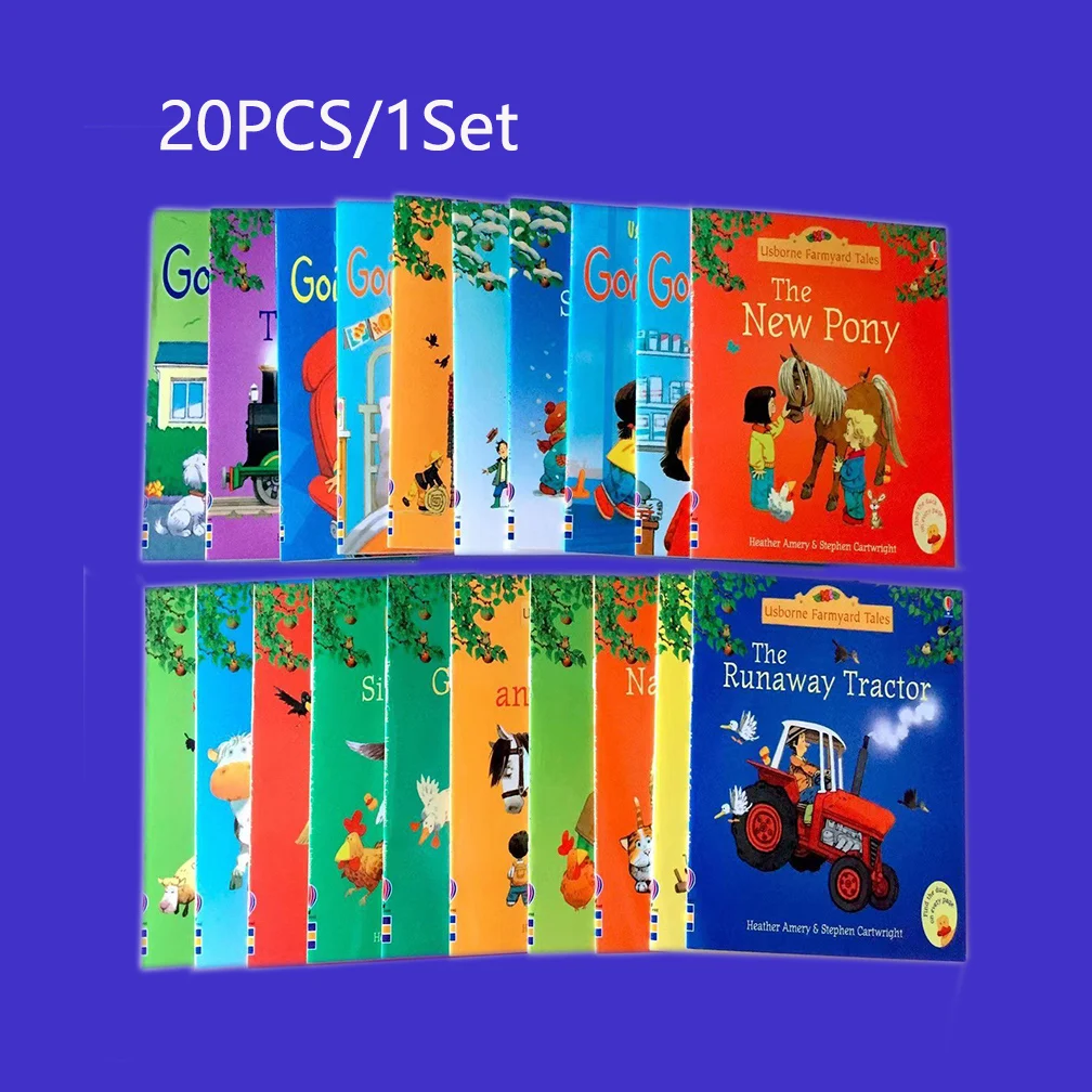 20Books-set-English-15X15Cm-Kids-Usborne-Picture-Books-for-Children ...