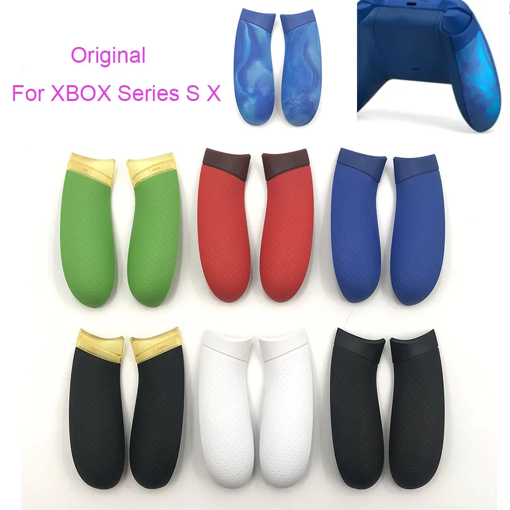 For-Xbox-Series-S-X-Controller-Original-Plastic-Rubber-Grip-Rear ...