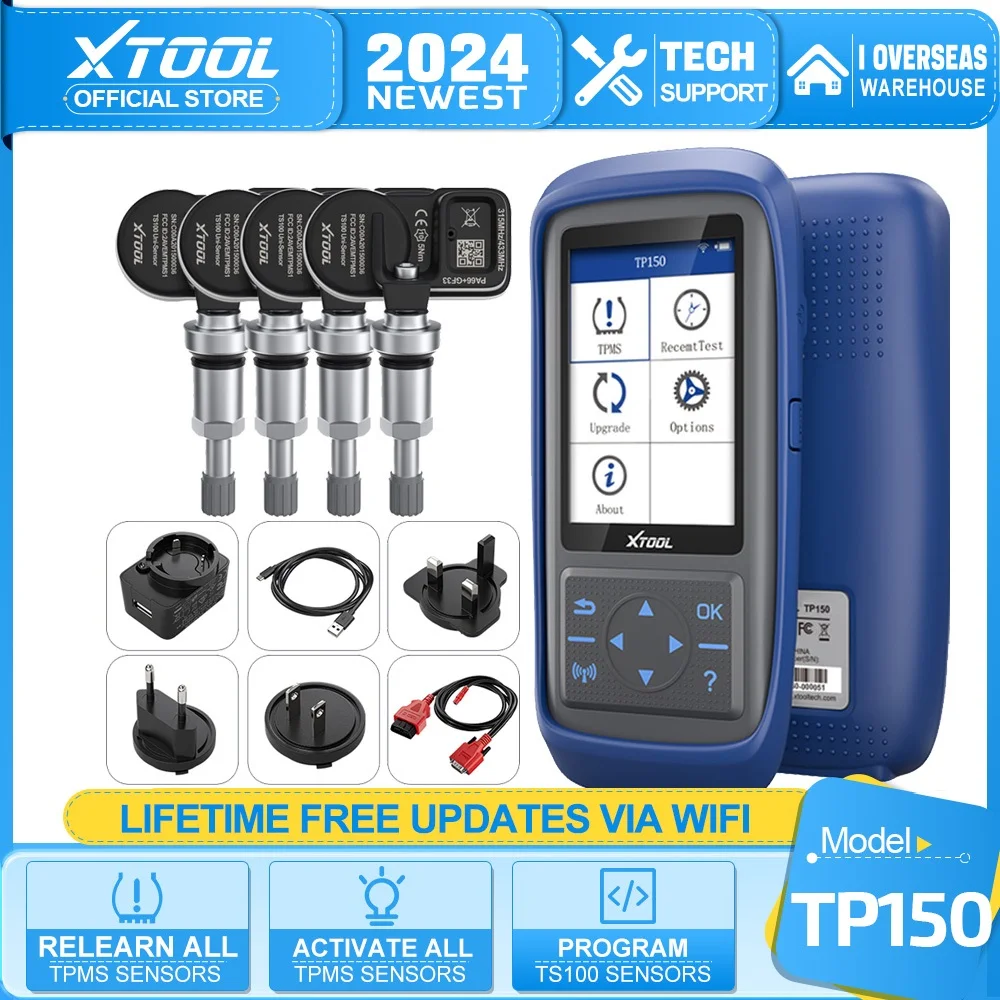 Xtool Tp150 Wifi Tpms Programming Diagnostic Tool Activate All Sensor Work On 315 433mhz Tire