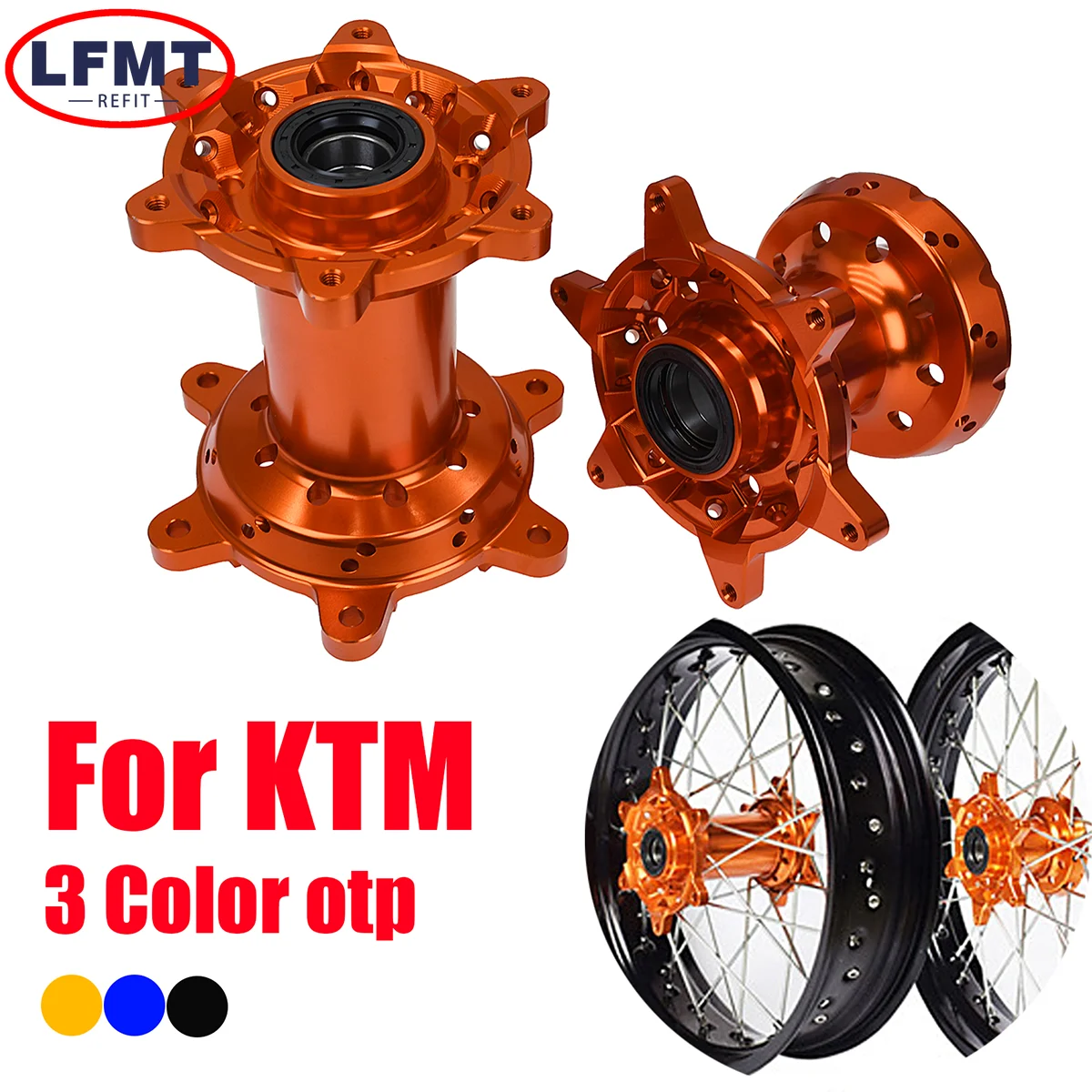 Motorcycle-CNC-Front-And-Rear-Wheels-Hubs-For-KTM-SX-SXF-EXC-EXCF-2003 ...
