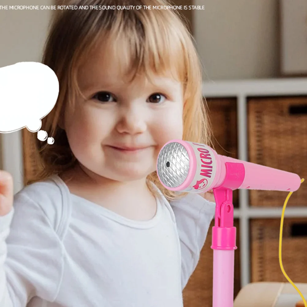 Microphone With Stand For Kids