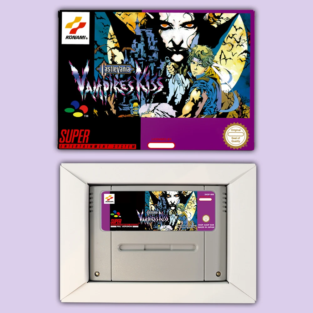 Castlevania-Vampire-s-kiss-Action-games-for-SNES-16-bit-USA-NTSC-or-EUR ...