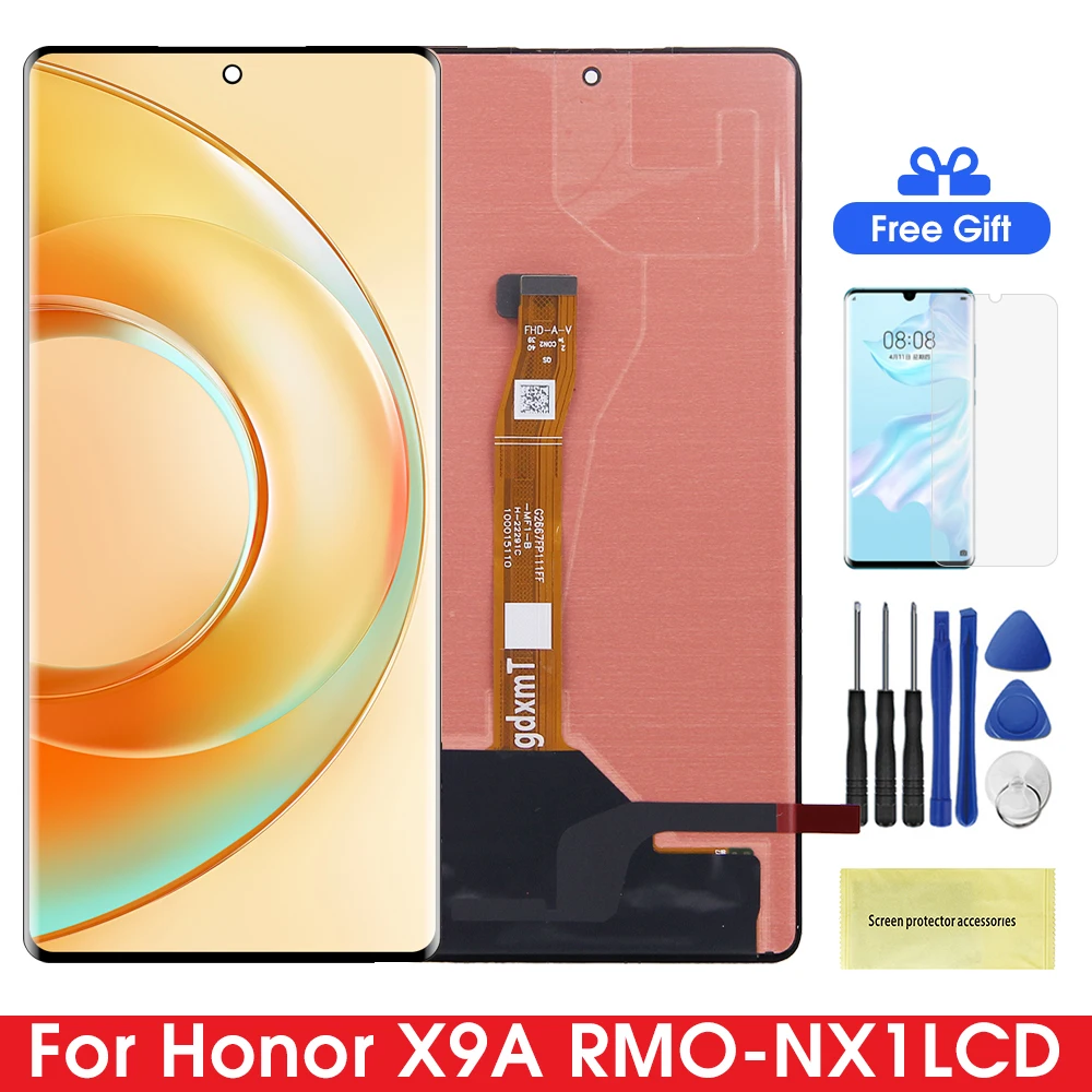 AMOLED For Huawei For Honor X9a LCD Display Screen Touch Digitizer ...