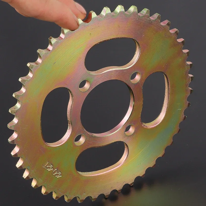 Rear-Sprocket-420-42T-50mm-42-Tooth-Sprocket-for-China-ATV-Four-Pit ...