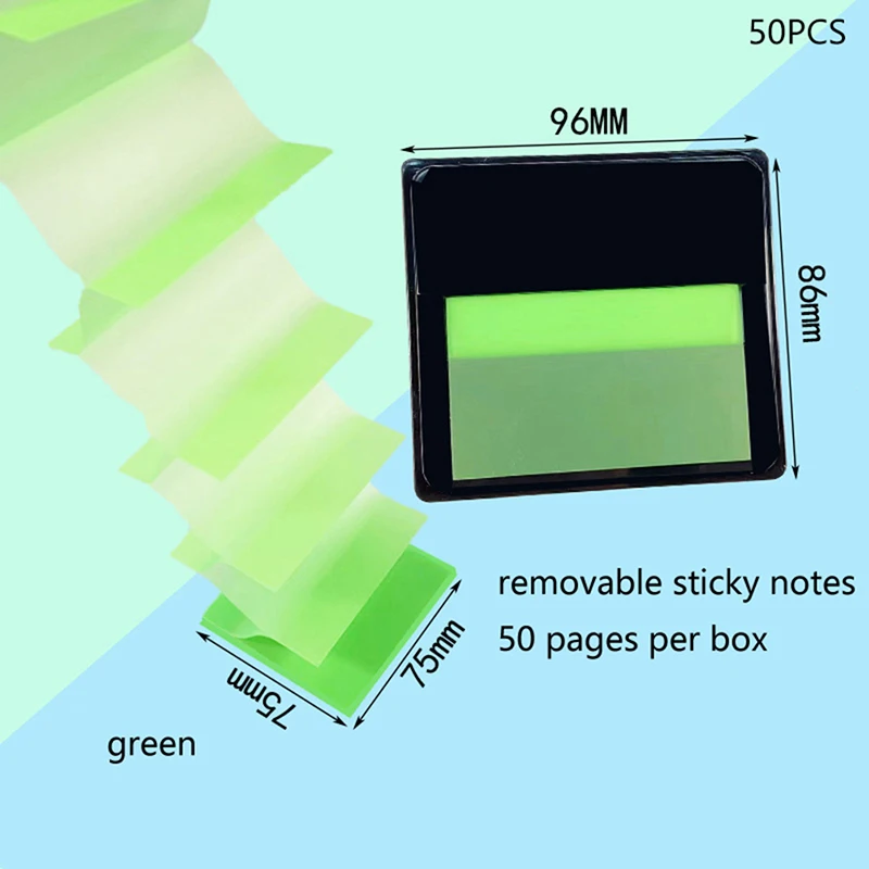 Dark Green Sticky Note