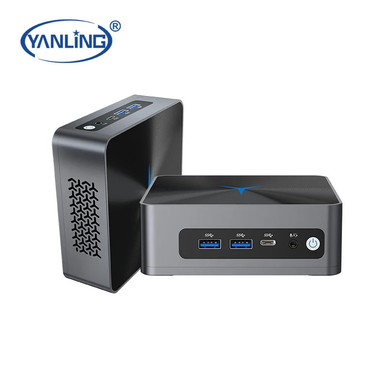 3 years warranty 4k NUC i5 8260U i7 10810U Media Players fan cooling ...