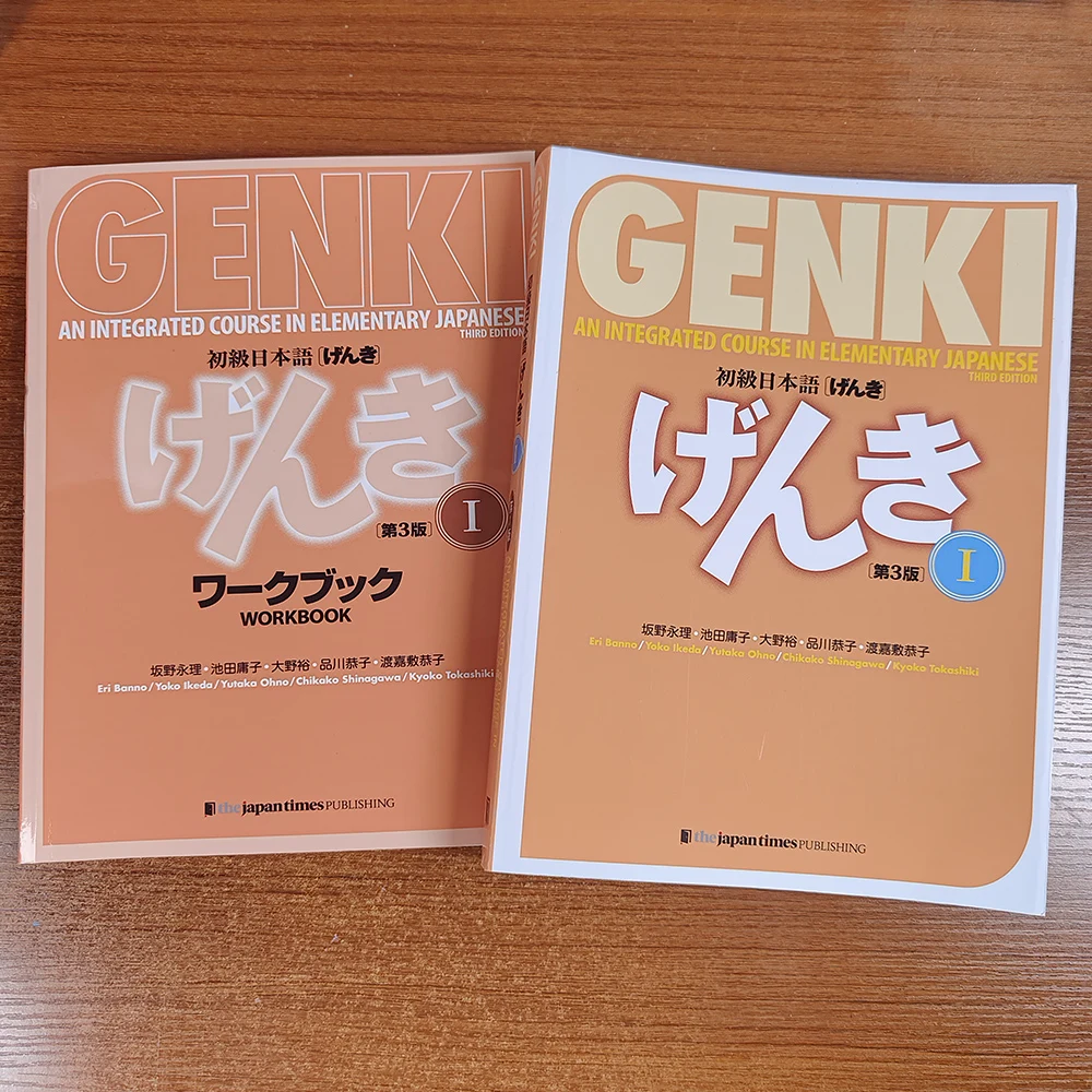 Original-Genki-I-Ii-Textbook-Workbook-Answer-3rd-Edition-Learn-Japanese-Integrated-Course ...