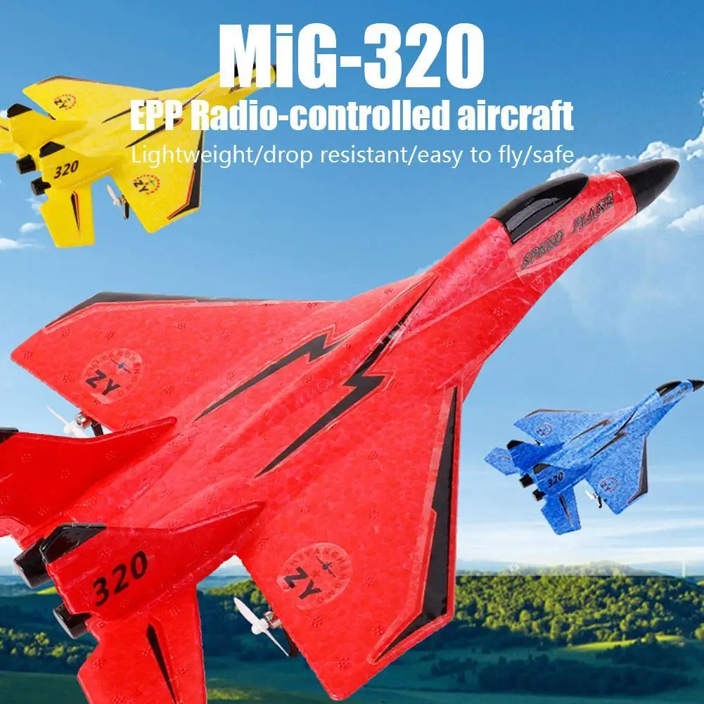 ZY-320-Remote-Control-Airplane-With-LED-Lights-RC-Drone-Plane-EPP-Foam ...