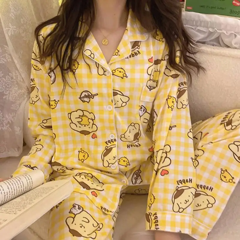 Sanrio-Animation-Kawaii-Pom-Pom-Purin-Pajamas-Clothing-Gift-Cartoon-Pom ...
