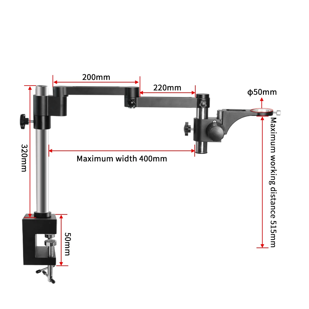 Rotatable Folding Bracket Articulating Holder Stand Universal 76/50MM ...