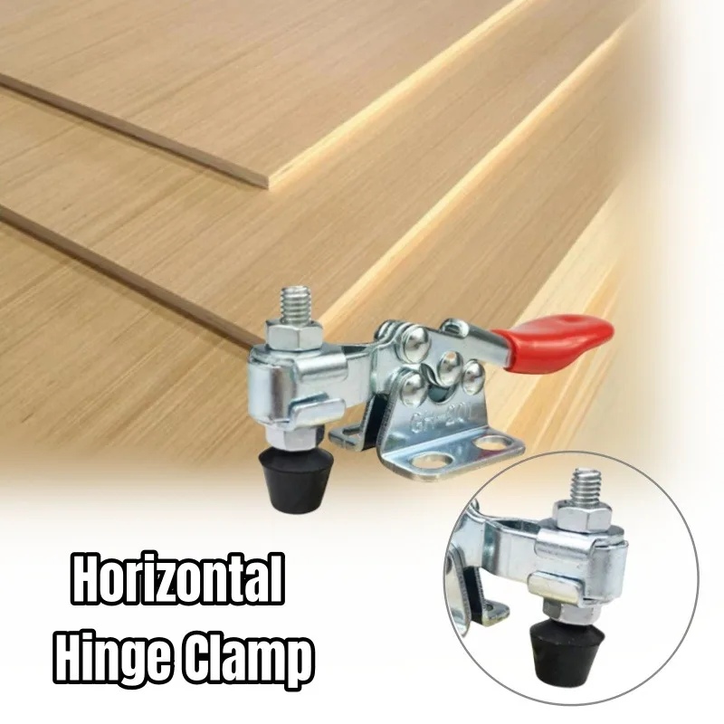 GH-201-Horizontal-Hinged-Clamp-Quick-Release-Clamp-Clamping-Force-27KG ...