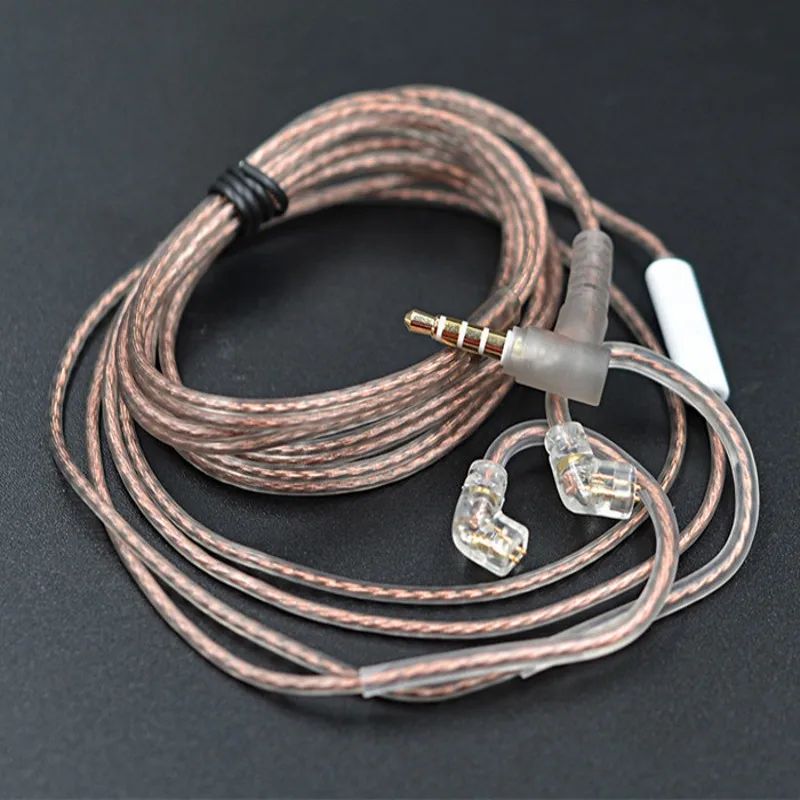KZ-Original-Earphone-Cable-High-Purity-Oxygen-Free-Copper-Flat-Upgrade ...