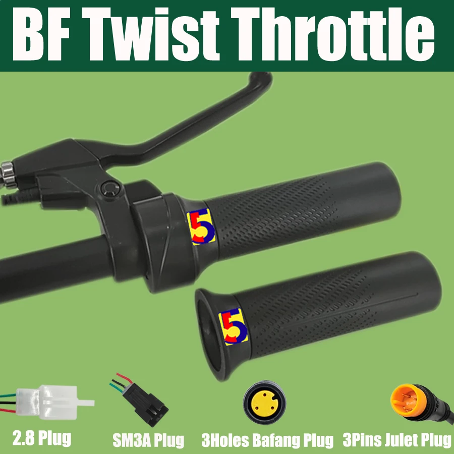 Ebike Twist Throttle 24V/36V/48V/60V/72V/84V Bafang Thottle Bafang ...
