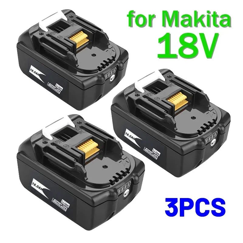 Batterie-lithium-ion-Makita-BL1860-Akku-18V-18000mAh-BL1840-BL1850-BL1830-BL1860B-BL1850-BLXT ...