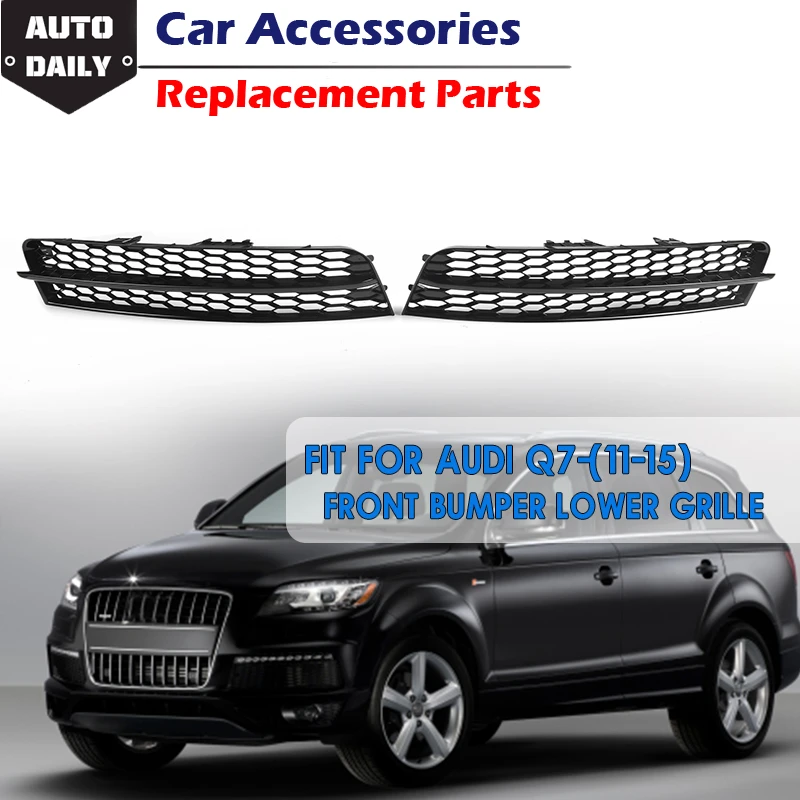 Rhyming Car Front Bumper Lower Grille Honeycomb Air Intake Mesh ...