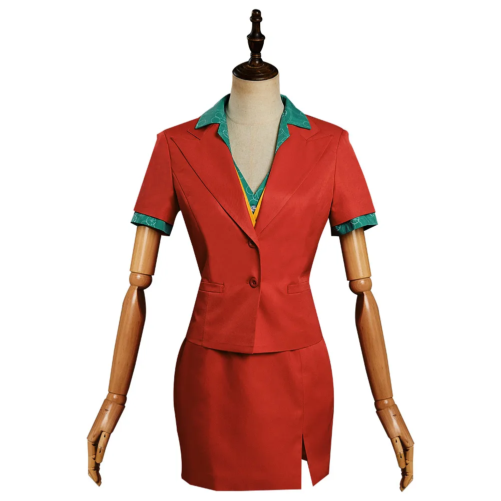 Movie Joker Female Joker Uniform Cosplay Costume - AllCosplay.com