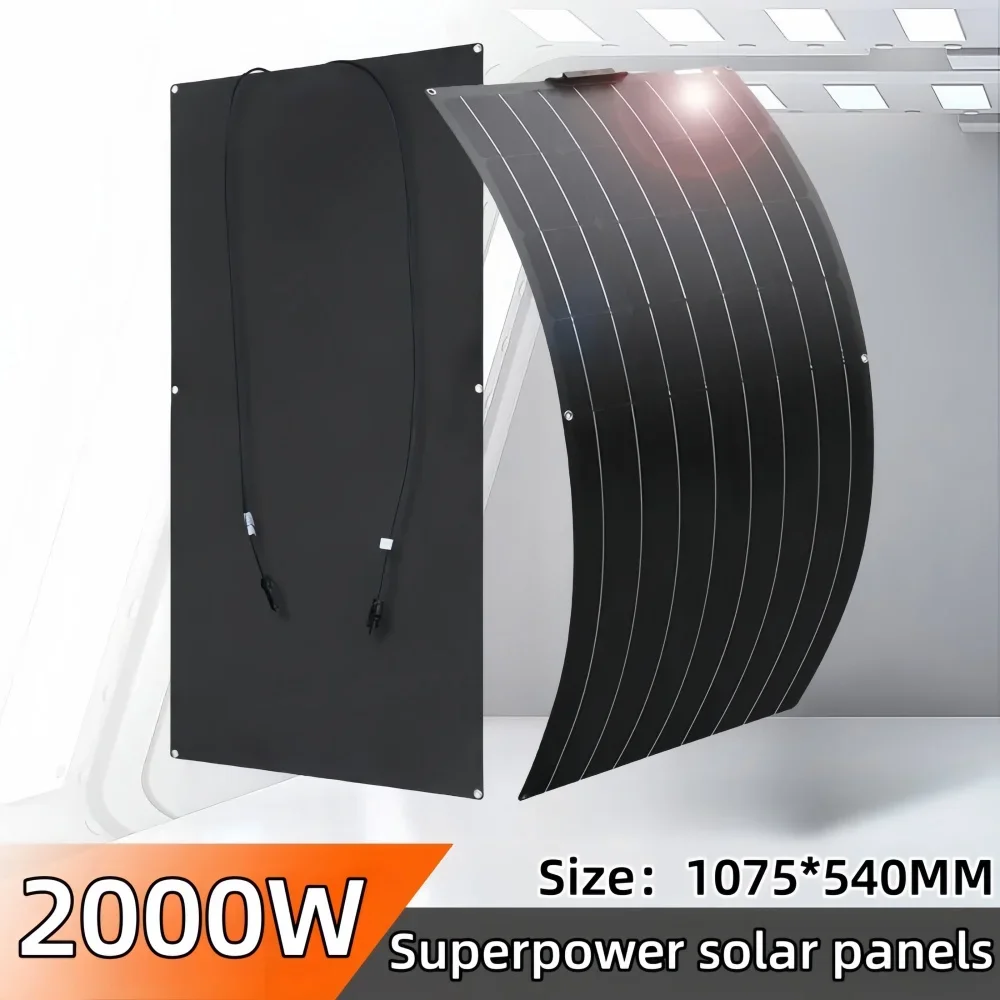 2000W-4000W-Solar-Panel-High-Power-ETFE-Flexible-Monocrystalline-Solar ...
