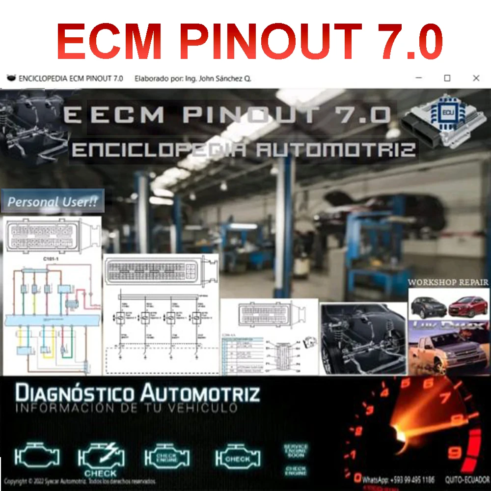 ECM-PINOUT-7-0-Car-Software-Wiring-Diagrams-OFFLINE-DATABASE-Electronic ...