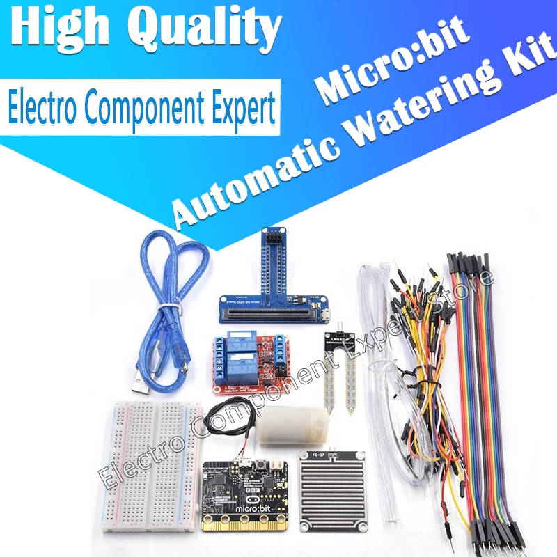 Microbit-Automatic-Watering-Kit-Water-Pump-Irrigation-Watering-Module ...