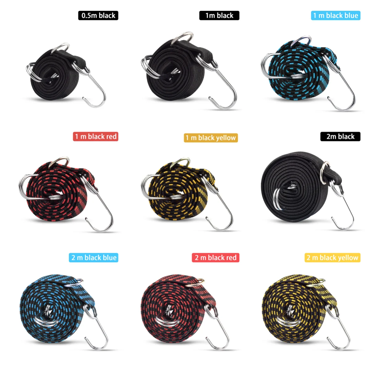 Electric-Vehicle-Strap-Cow-Tendon-Binding-Elastic-Band-Cargo-Pulling ...