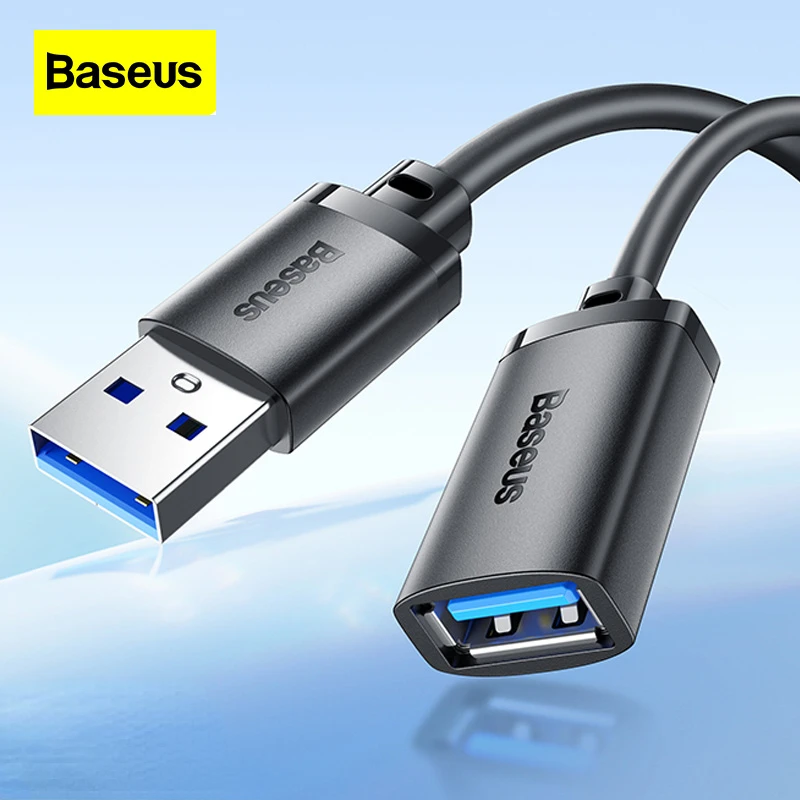 Baseus-USB-2-0-3-0-Male-To-Female-Extended-Data-Cable-for-Computer ...