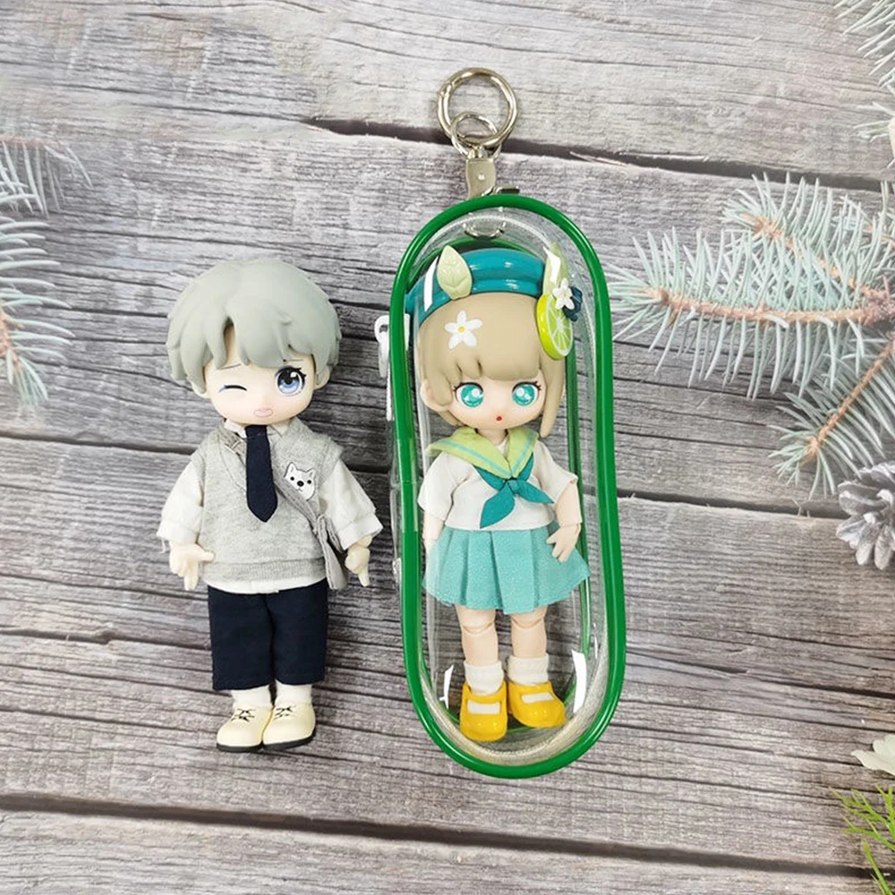 PVC-Thicken-Plush-Doll-Toy-Box-Transparent-Display-Protect-Case-Dust ...