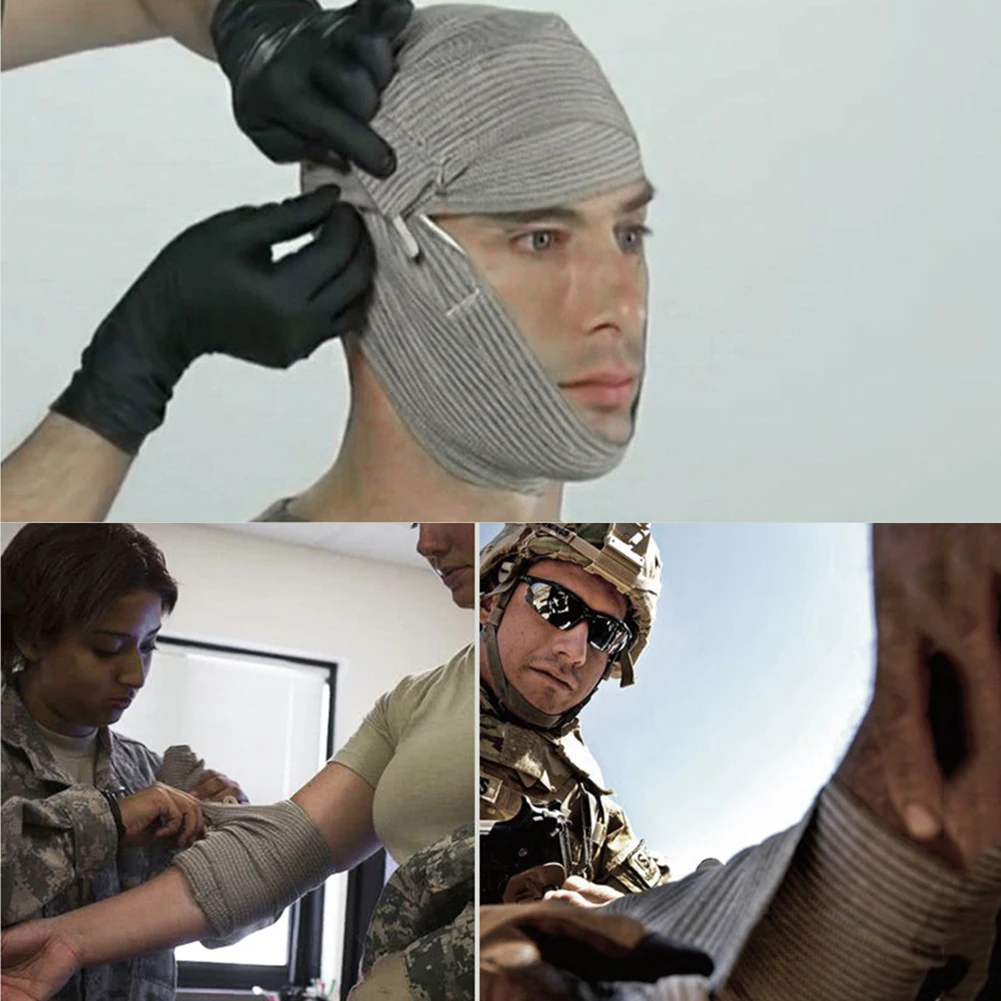 Dressing Medic Survive Israeli Wrap Wound Care Battle Trauma Rescue ...