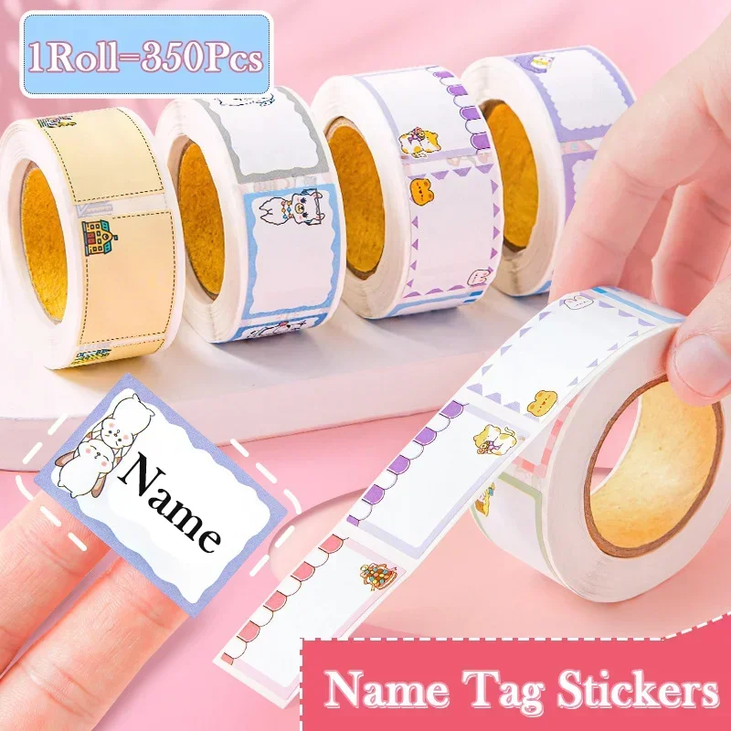 350pcs-Name-sticker-color-label-kawaii-sticker-handwritten-self ...