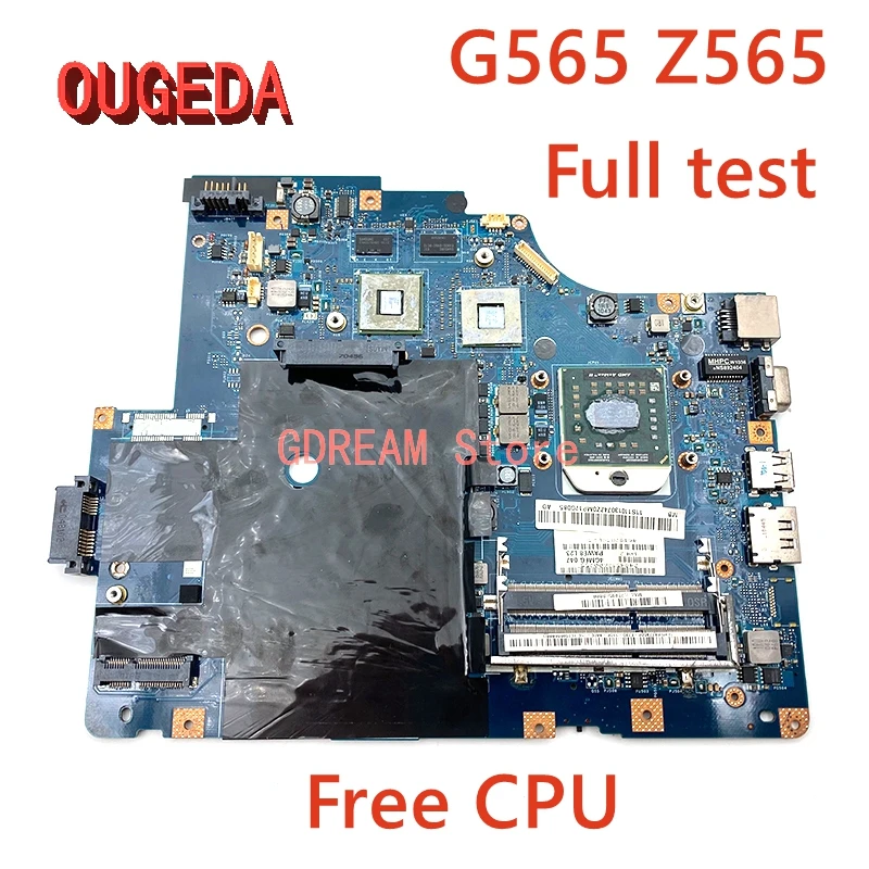 OUGEDA-NAWE6-LA-5754P-For-Lenovo-G565-Z565-Laptop-Motherboard-Socket-S1 ...