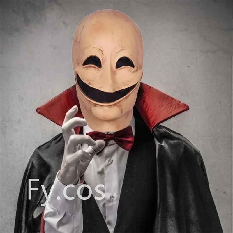 Creepy Man Face Smiling