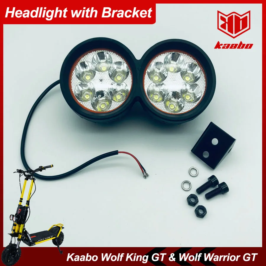 Wolf-GT-Headlight-Bracket-LED-Light-Adapter-Base-for-Kaabo-Wolf-King-GT ...