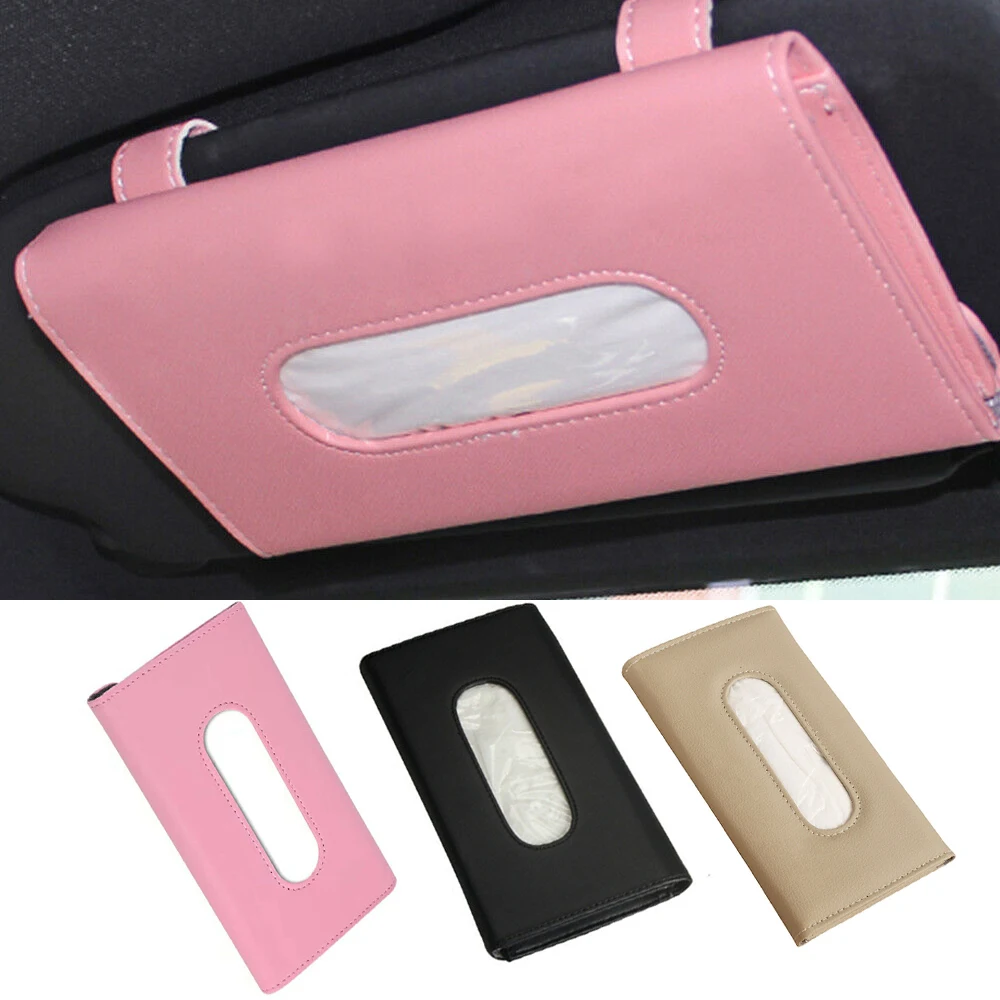 1Pcs-Car-Tissue-Box-Towel-Sets-Car-Sun-Visor-Tissue-Box-Holder-Auto ...