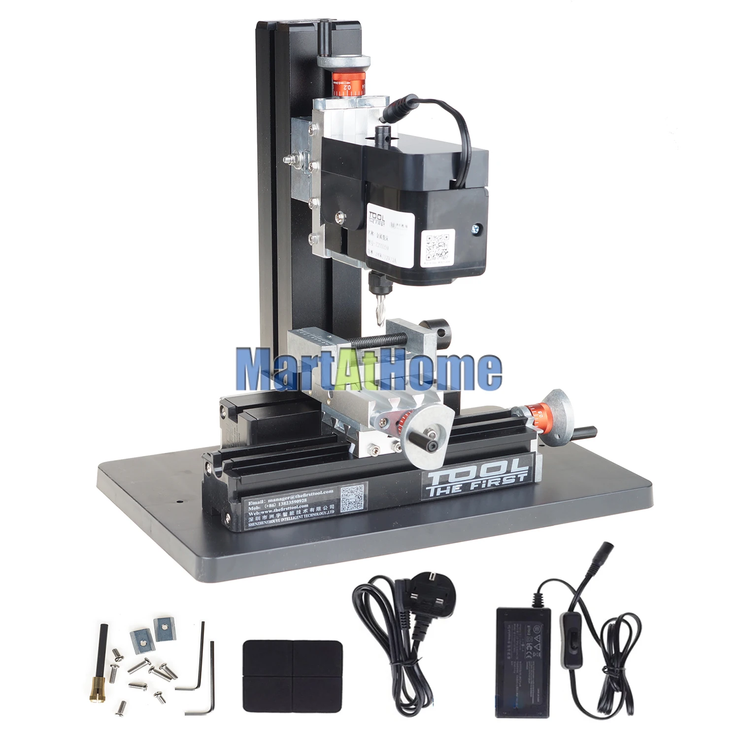 24W-Mini-Metal-Milling-Machine-Z20005M-20000-RPM-support-Vertical ...