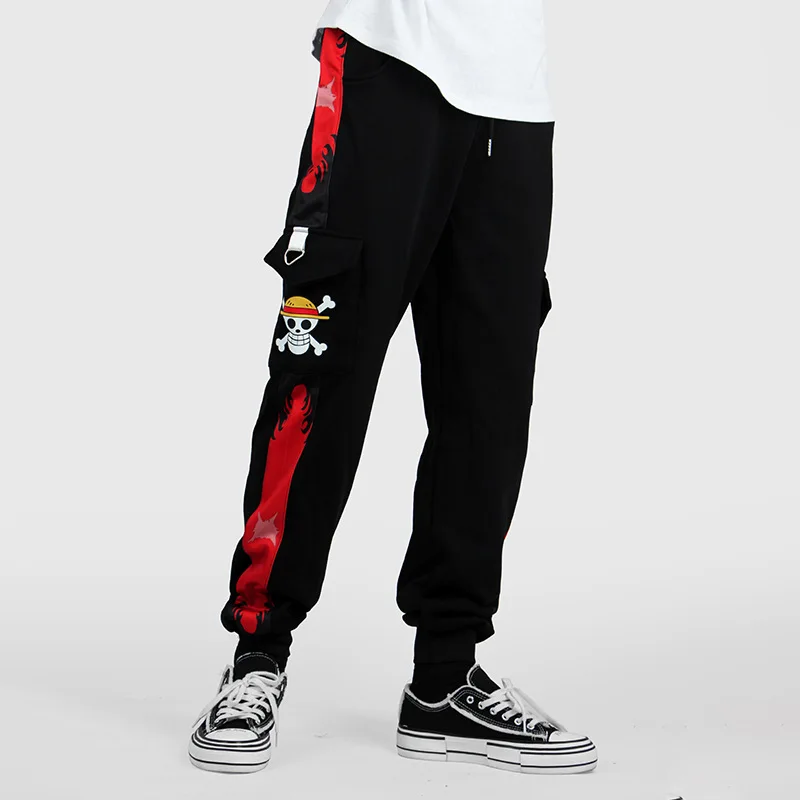 ONE PIECE Anime Pants Cosplay Costumes Trafalgar Law Leisure Overalls ...