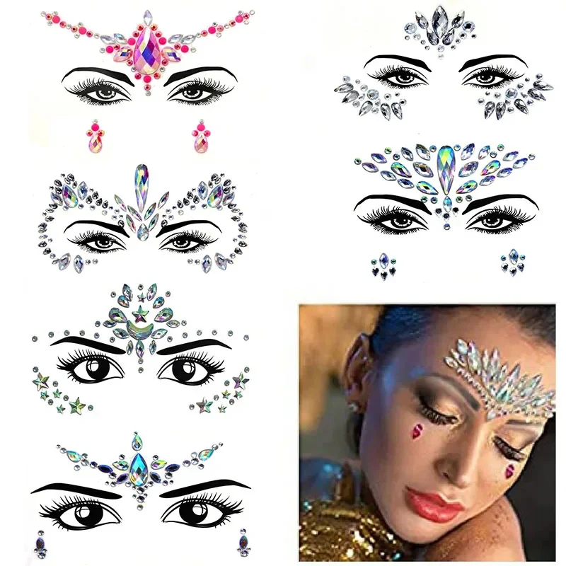 6PCS-Face-Jewels-3D-Rhinestones-Stickers-Sexy-Bright-Face-Jewels ...