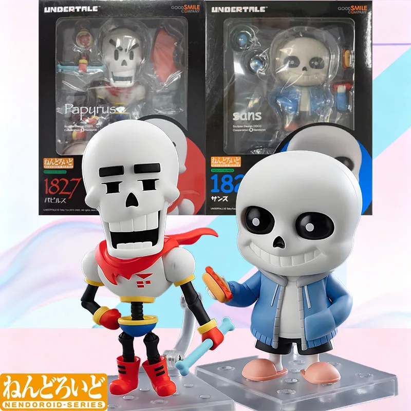 En Stock caja Original GSC Nendoroid 1826 1827 UNDERTALE Papyrus Sans ...