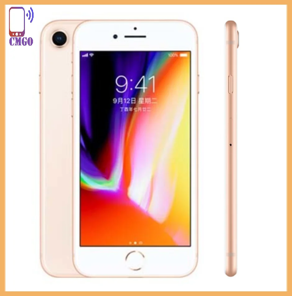 Apple-teléfono inteligente iPhone 8 Original, smartphone de 1821mAh ...