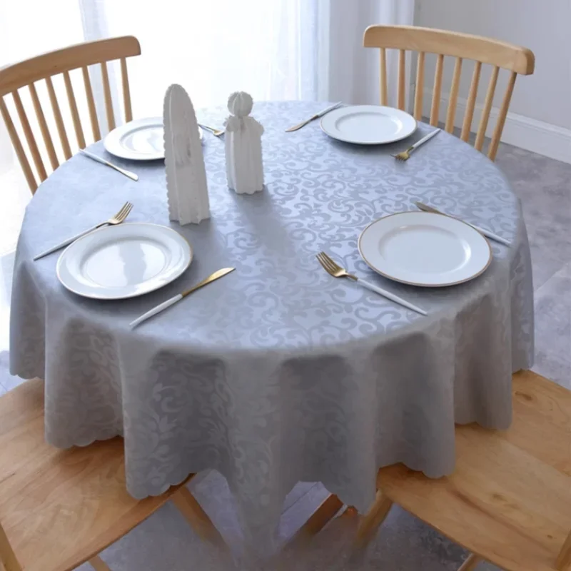 Minimalist-Solid-Color-Tablecloth-Thick-Multi-color-Printed-Tablecloth ...