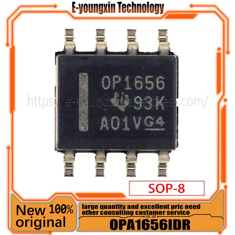 5PCS-20PCS-LOT-OPA1656IDR-OPA1656-1656-SOP-8-100-New-Original-Spot ...