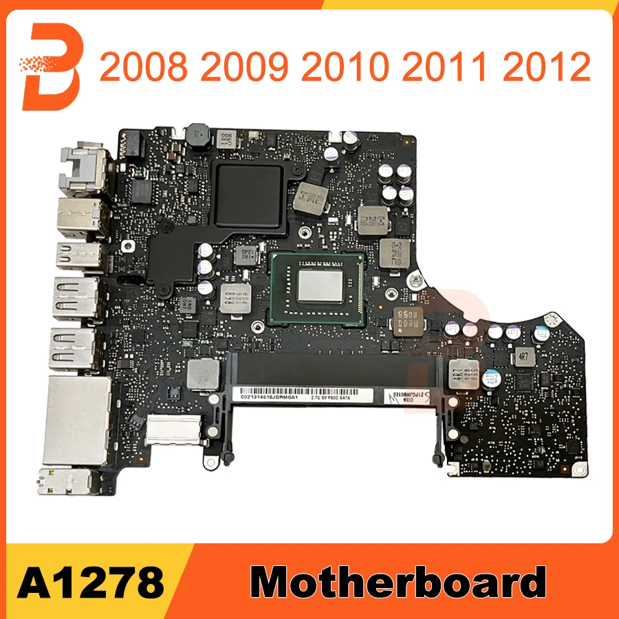 A1278 Motherboard For Macbook Pro 13" A1278 Logic Board With I5 2.5ghz/i7 2.9ghz 820-3115-b 2008 ...