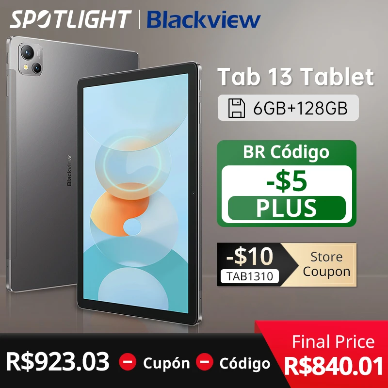 Premiworld Premier Blackblackview Tab 13 Tablet Almofada Mtk Helio G85 ...
