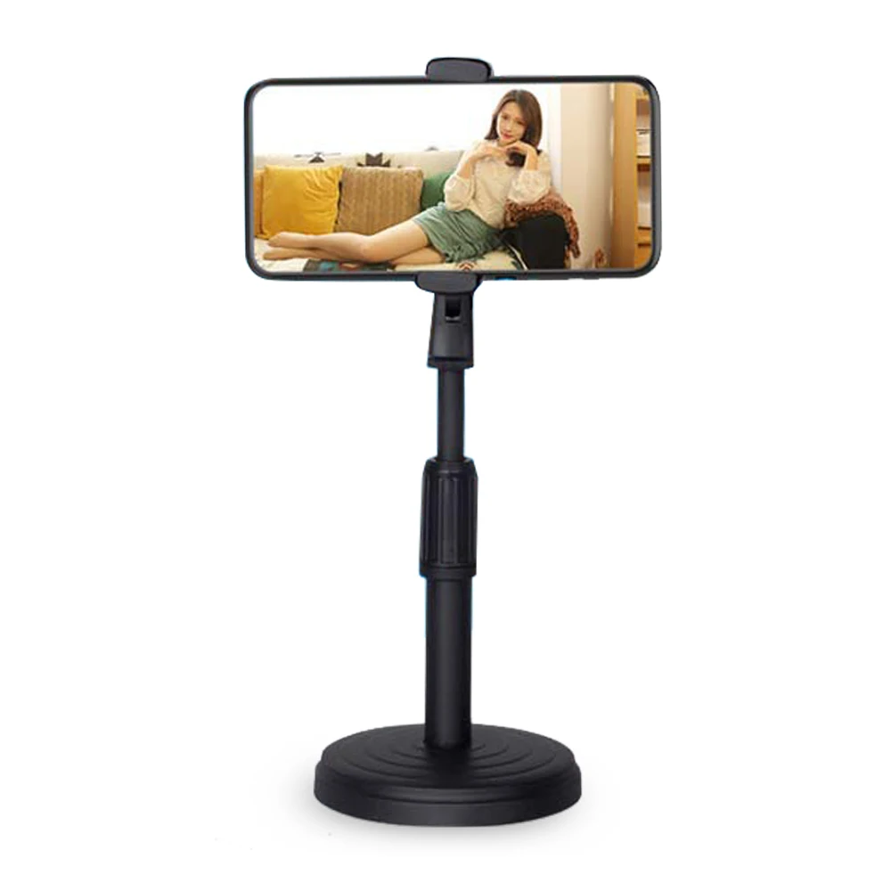 Desktop Phone Tablet Stand Holder Clamp Adjustable Height Portable ...