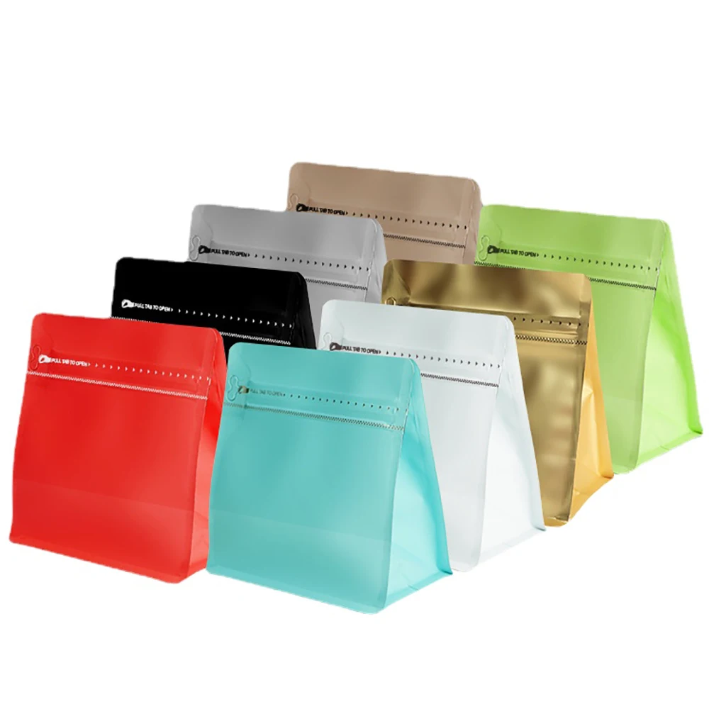 50pcs Heat Sealable Matt Mylar Aluminum Foil Pouches Flat Bottom ...