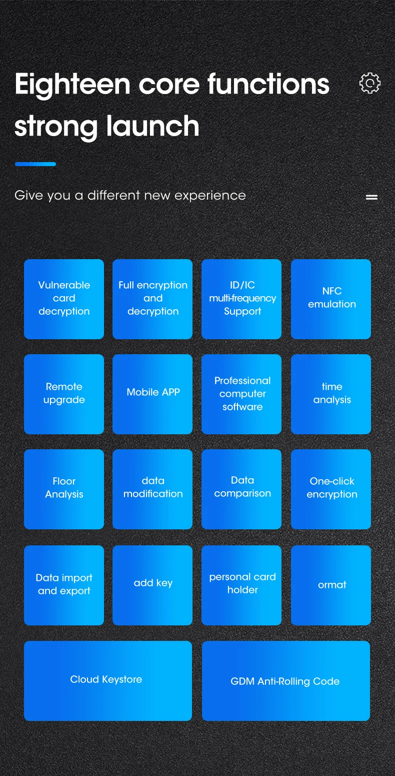 RFID-считыватель 5YOA X100-5KeyT57-5CardUID | AliExpress